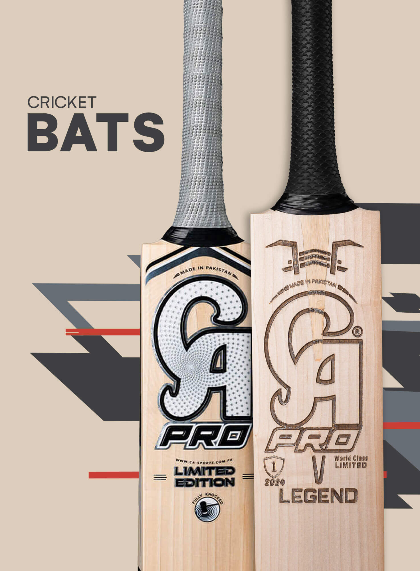 Shop All Cricket Bats, Kits & Protection Gear